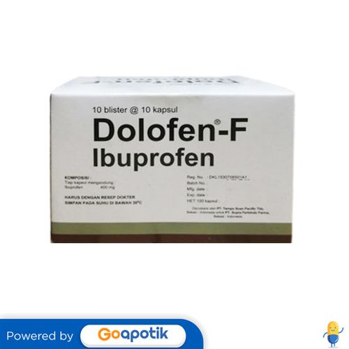 Jual DOLOFEN F BOX 100 KAPSUL | Shopee Indonesia