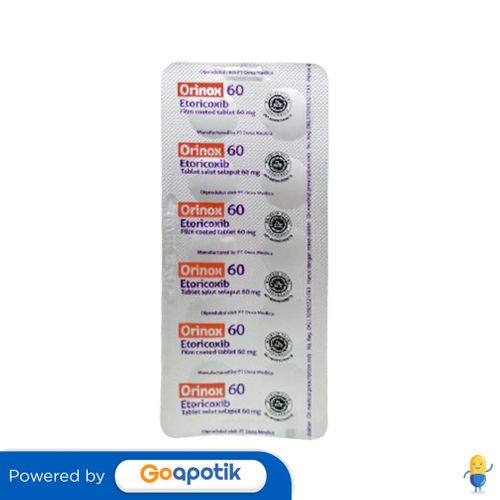Jual ORINOX 60 MG STRIP 10 TABLET | Shopee Indonesia