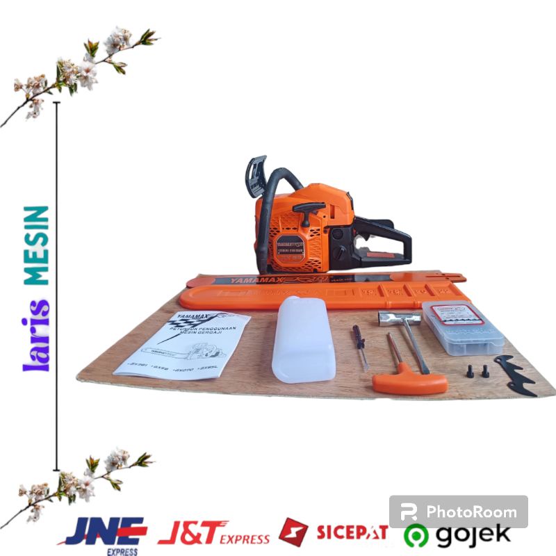 Jual Mesin Gergaji Kayu Merek Yamama Pro GX 58 / Chainsaw Yamamax Pro ...