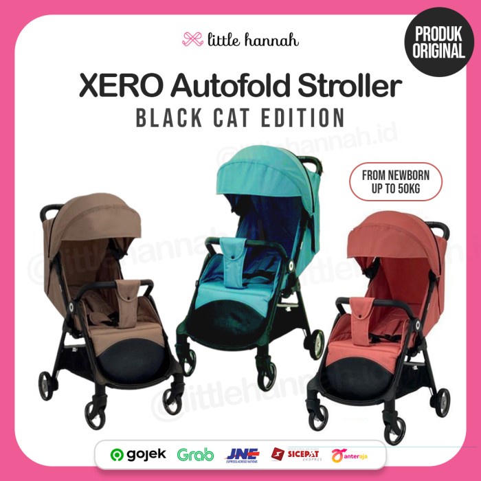Jual XERO Auto Fold Stroller Cabin Size / Stroller Autofold | Shopee ...