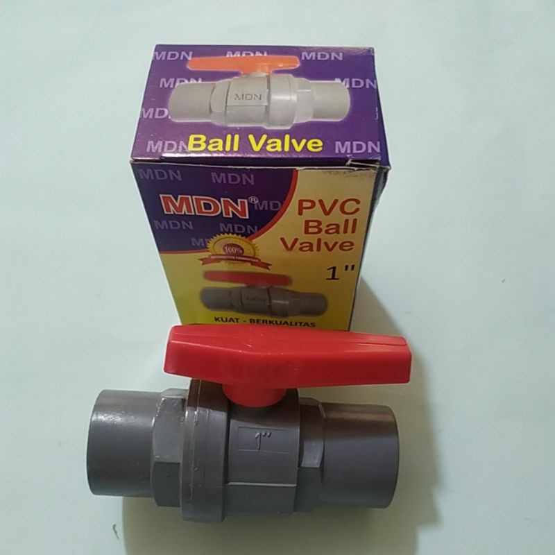 Jual Ball Valve stop kran pvc 1 inci 3/4, 1/2. putaran lemas. tidak alot diputar. bahan tebal ...