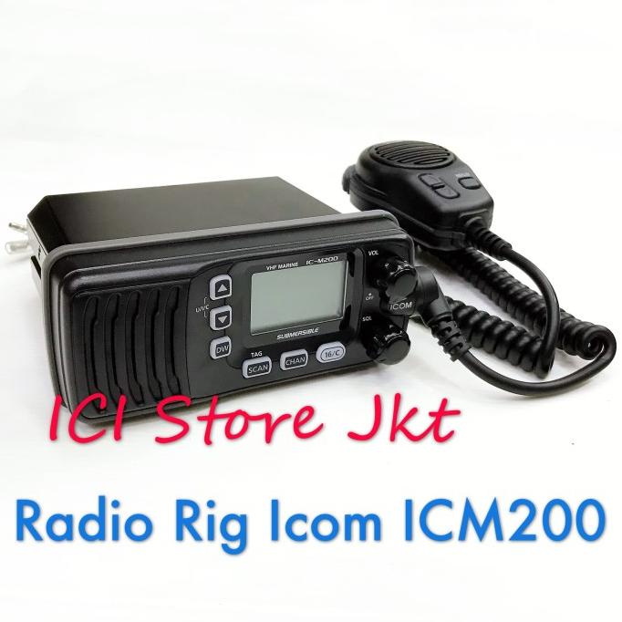 Jual Radio Rig Icom IC M200 Marine (Original / Garansi Resmi) | Shopee Indonesia