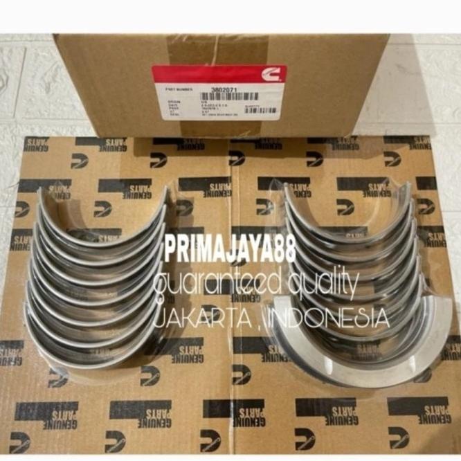 Jual Main Bearing Metal Duduk Std Cummins 6B Qsb6.7 4955853 3802070 ...