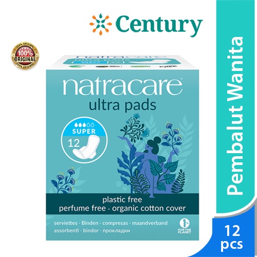 Jual NATRACARE ORGANIC & NATURAL ULTRA PADS SUPER 12 / PEMBALUT ORGANIK ...