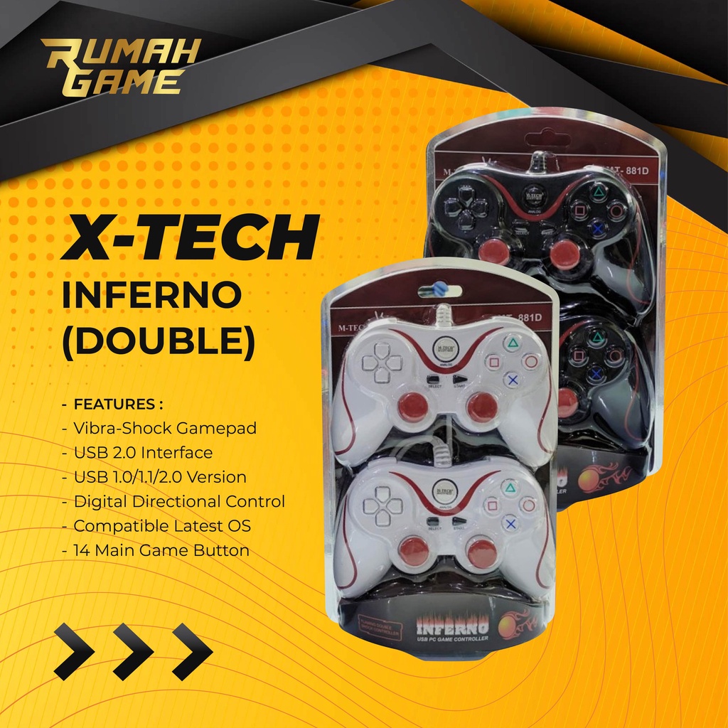 Jual Gamepad STICK PC USB DOUBLE JOYSTICK DUAL Controller INFERNO SY ...