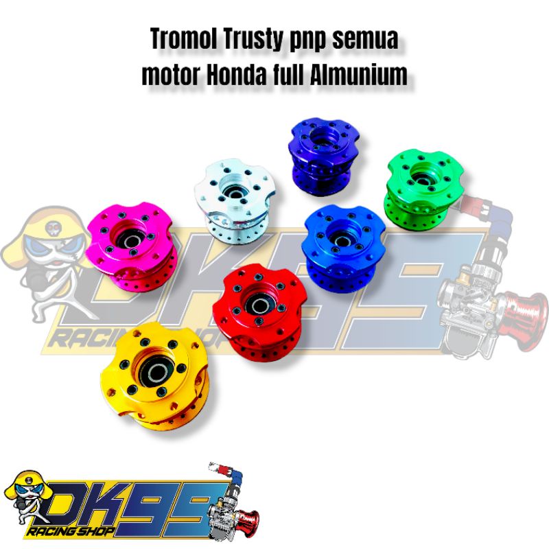Jual tromol trusty pnp semua motor honda full almunium warna lengkap ...