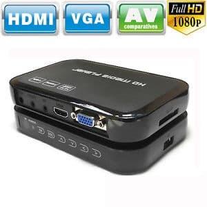 Jual Hd Media Player Full Hd 1080P With Hdmi, Vga, Av & Component ...