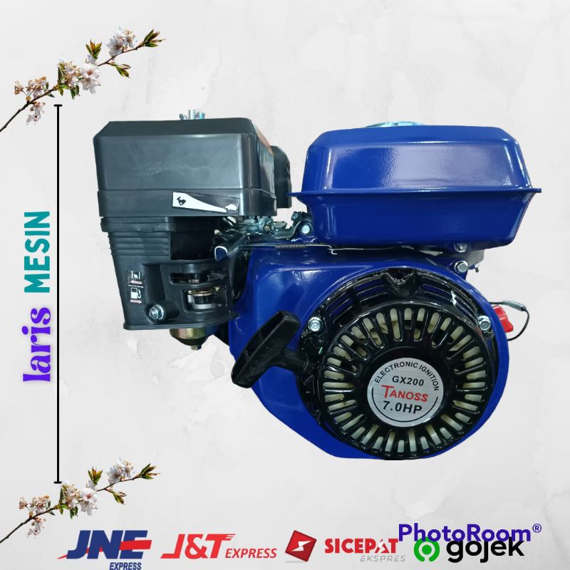 Jual Mesin Penggerak Bensin Merek Tanos GX 200 / Enggine Bensin 7 HP | Shopee Indonesia