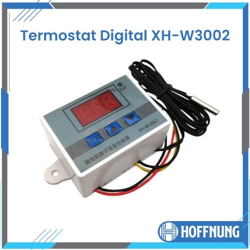 Jual Harga murah Thermostat XH-W3002 Termostat W3002 Digital 220V AC Temperature Controller E7I ...
