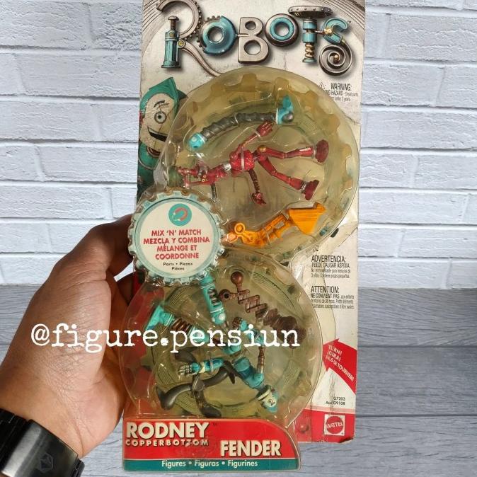 Jual MATTEL ROBOTS RODNEY COPPERBOTTOM FENDER ACTION FIGURE | Shopee ...