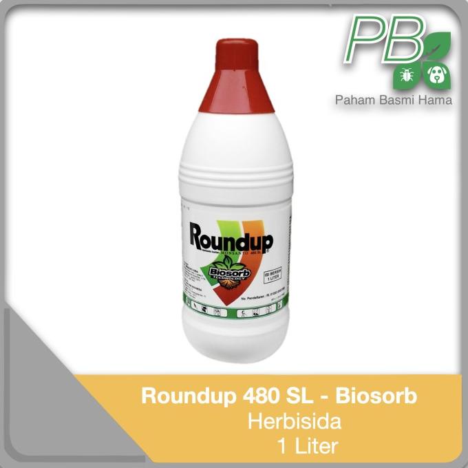 Jual Roundup 480 SL - Round Up - Herbisida Pembasmi Rumput dan Gulma ...