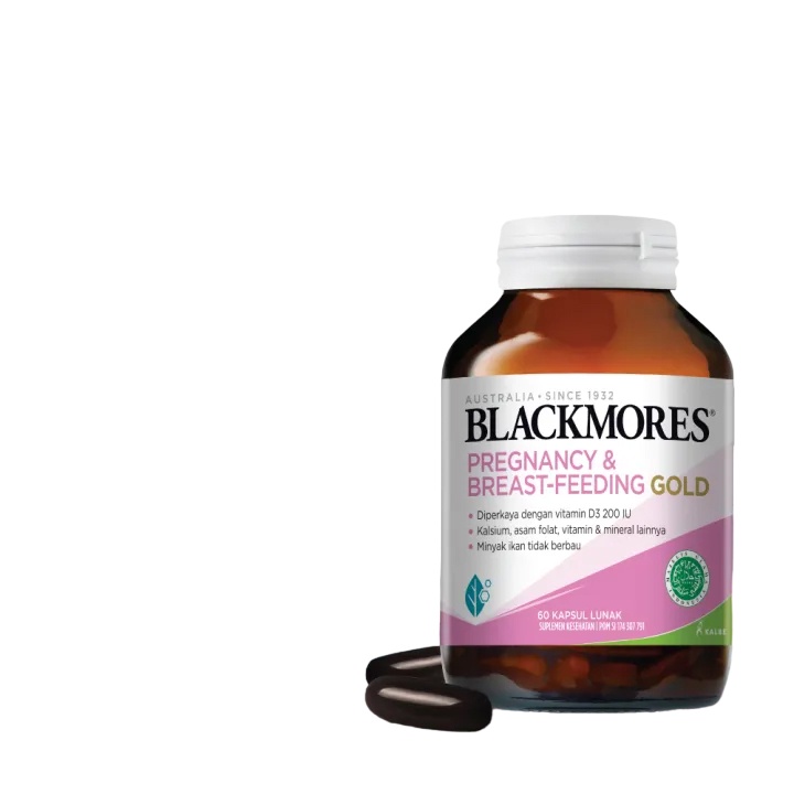 Jual Blackmores Pregnant & Breastfeeding Gold 1 Botol 60 Tablet ...