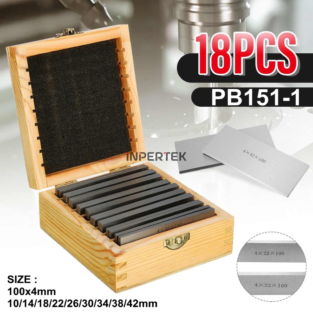 Jual Paralel Blok PB151 1 Ganjalan Parallel Block Ganjal Mesin Milling Pengukur | Shopee Indonesia