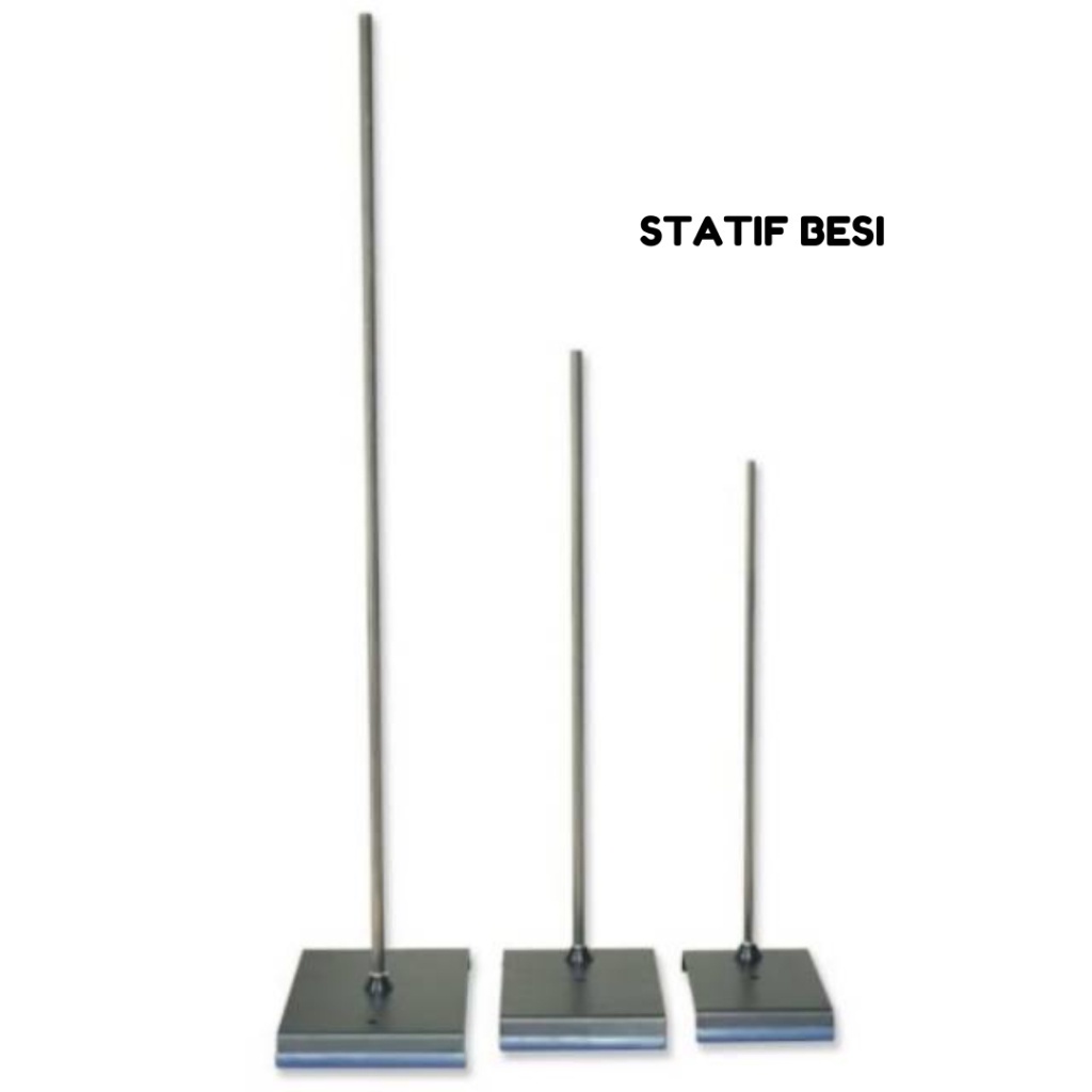 Jual STATIF BESI/TIANG BURET/ALAT LAB -FREE PACKING | Shopee Indonesia