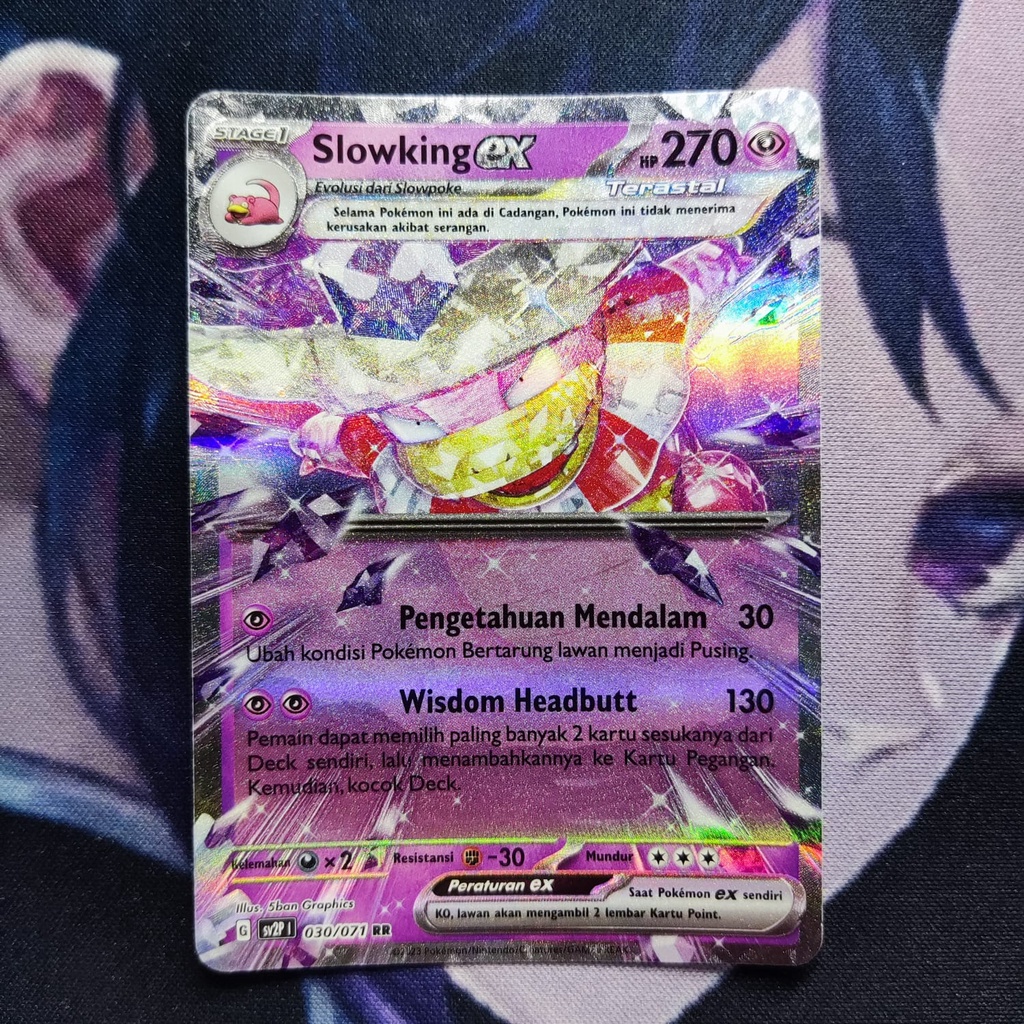 Jual pokemon (ID) slowking ex - SV2P 030/071 - RR | Shopee Indonesia