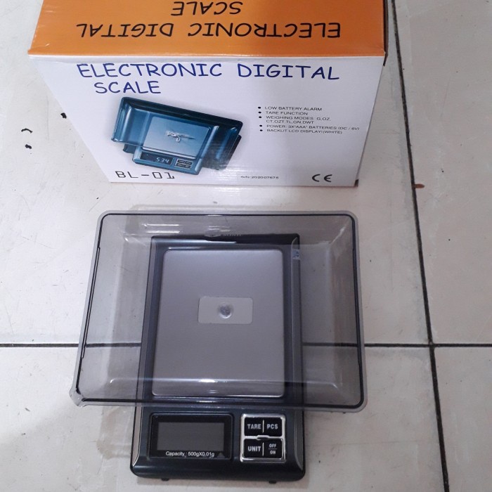 Jual Timbangan digital mini balance 500g/ 0.01g/Timbangan emas 500g x 0,01g | Shopee Indonesia