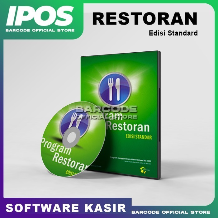 Jual PROGRAM SOFTWARE KASIR RESTO Aplikasi Restoran CD + Panduan ...