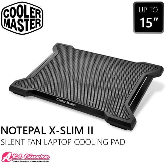 Jual Cooler Master NOTEPAL X-SLIM II Cooling Pad Kipas Laptop Notebook ...