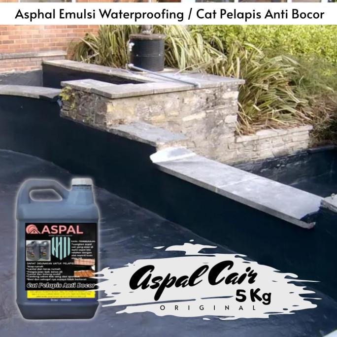 Jual Lem Tambal Atap Genteng Talang Seng / Aspal Emulsi Penambal Bocor 5kg | Shopee Indonesia