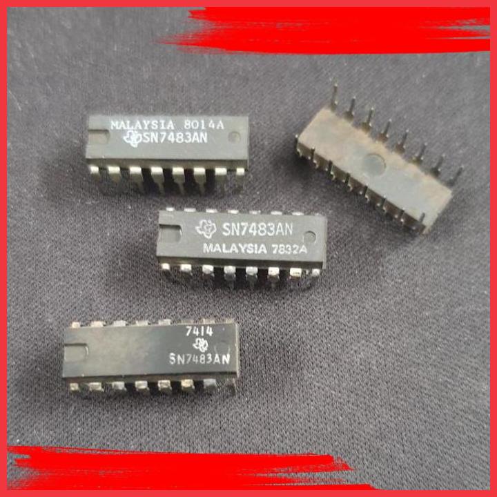 Jual (BAHA) IC SN7483AN SN 7483 AN 4-BIT BINARY FULL ADDERS DENGAN FAST CARRY | Shopee Indonesia