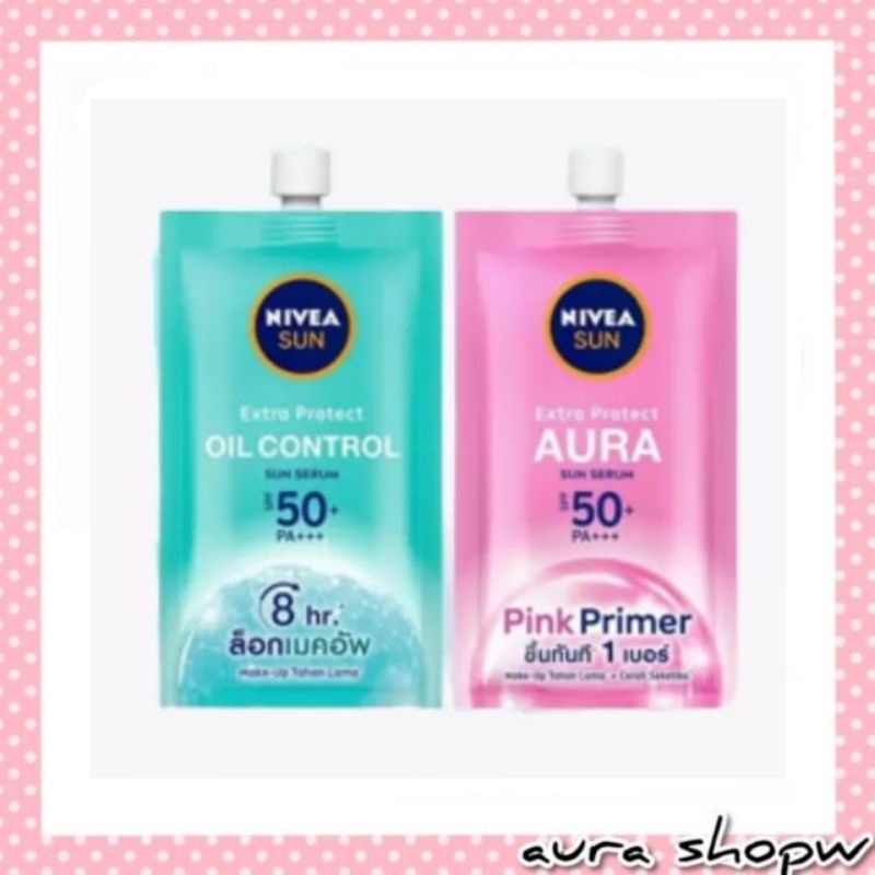 Jual (COD) NIVEA SACHET SUN SERUM SPF50 PA +++ 7ML | Shopee Indonesia