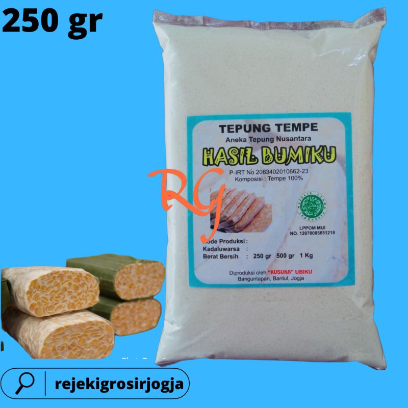Jual TEPUNG TEMPE kemasan 250 GRAM | Shopee Indonesia