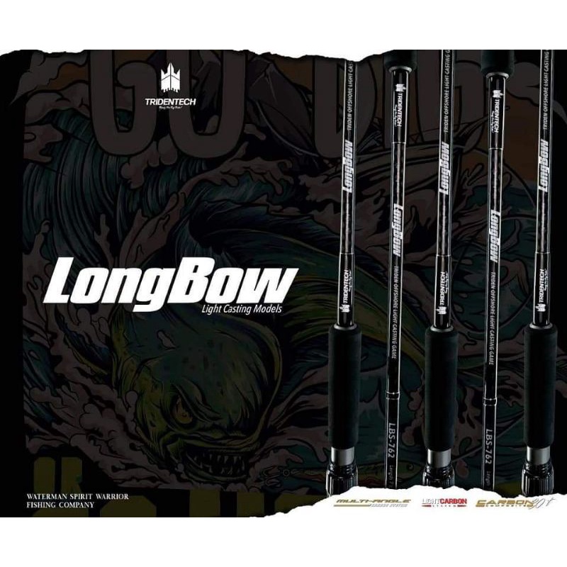 Jual JORAN SPINNING TRIDENTECH LONGBOW LIGHT CASTING & SHORE JIGGING FUJI | Shopee Indonesia