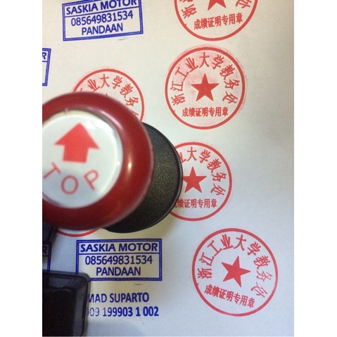 Jual STEMPEL, STEMPEL OTOMATIS FREE DESAIN CUSTOM UNTUK STEMPEL ...