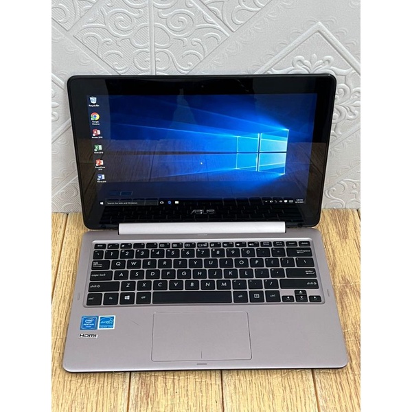 Jual Laptop Asus E205SA Intel Celeron N3700 RAM 4GB SSD 128GB TOUCHSCREEN SECOND | Shopee Indonesia
