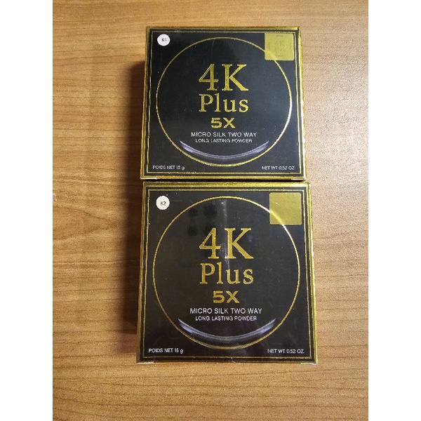 Jual 4K Plus Powder Micro Silk Two Way Long Lasting SPF 30 PS++ ...