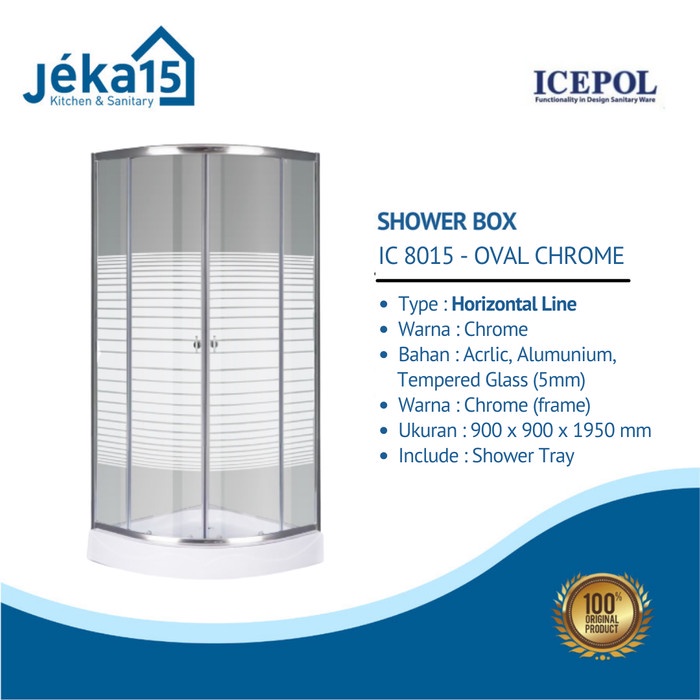 Jual Shower Box//Partisi Kaca Kamar mandi//Kaca Shower Kamar Mandi ...