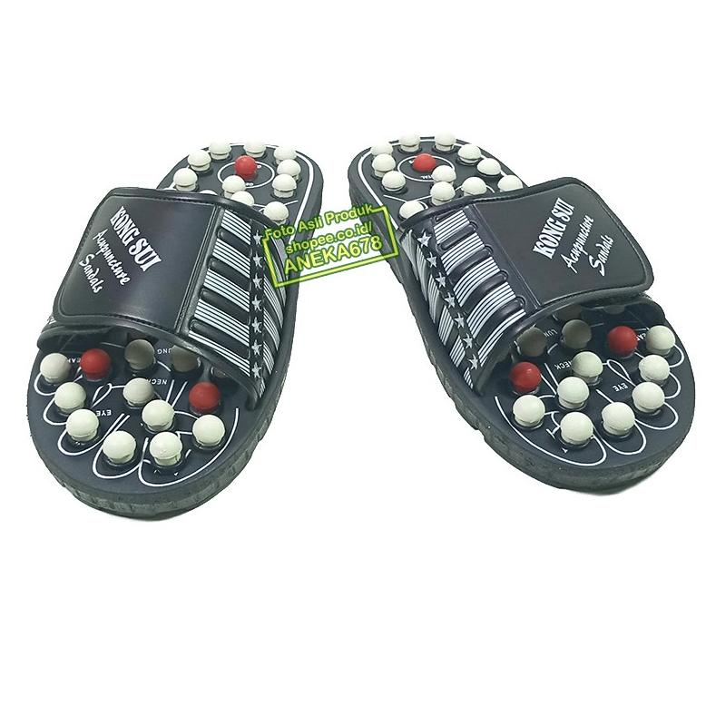 Jual SANDAL SELOP REFLEKSI KESEHATAN PIJAT REFLEXI AKUPUNTUR KAKI ...