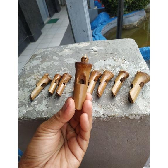 Jual Trending Peluit Bambu Peluit Kondektur Kereta Api Model Klasik ...