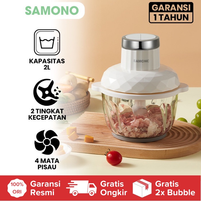 Jual Belender ggiling Daging Samono SW-C300 Choper Coper Blender Kaca ...