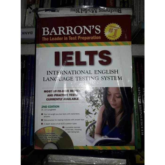 Jual BARRON'S IELTS EDISI 2 (PLUS CD AUDIO) | Shopee Indonesia