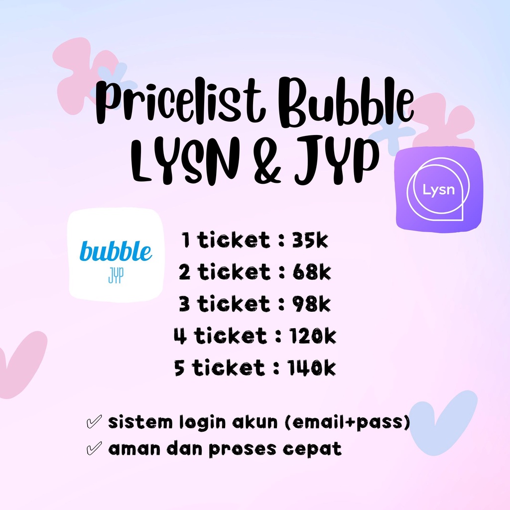 Jual PROMO BUBBLE LYSN JYP SMTOWN EXO NCT 127 DREAM WAYV KANGTA AESPA SHINEE SUJU SUPER JUNIOR ...