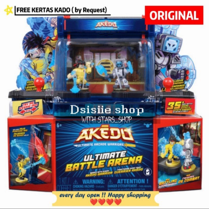 Jual Akedo Ultimate Arcade Warriors Ultimate Battle Arena Original ...