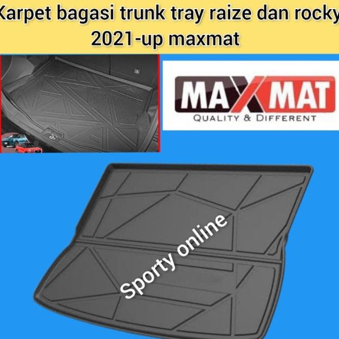 Jual Karpet Bagasi Trunk Tray Raize Dan Rocky Maxmat | Shopee Indonesia