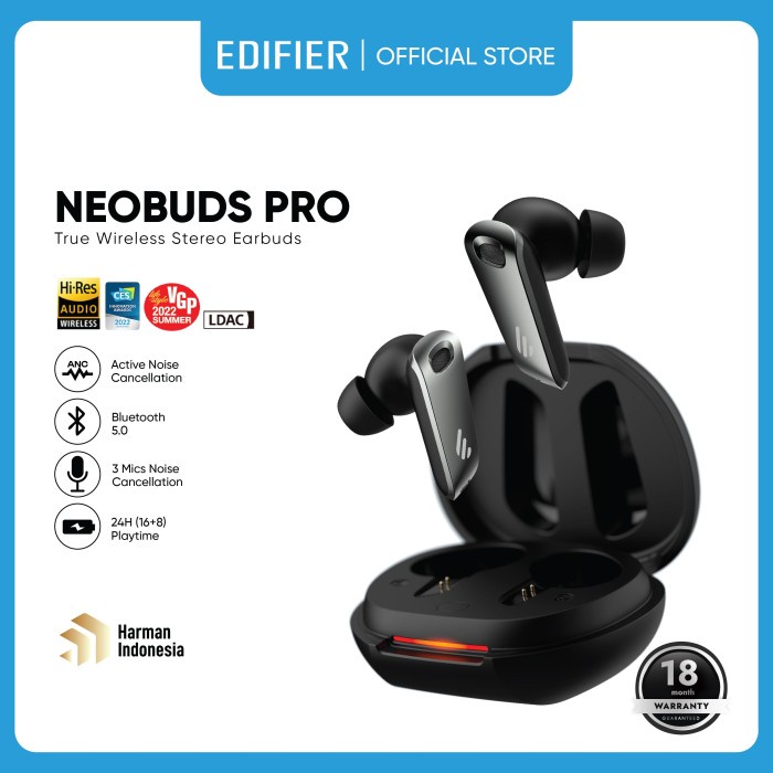 Jual Edifier Tws NeoBuds Pro Hi-Res Sound with Active Noise ...