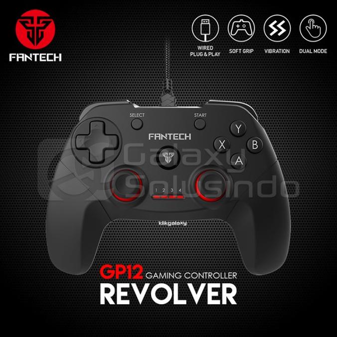 Jual Fantech Gp12 Revolver Gaming Controller - Wired Gamepad | Shopee ...
