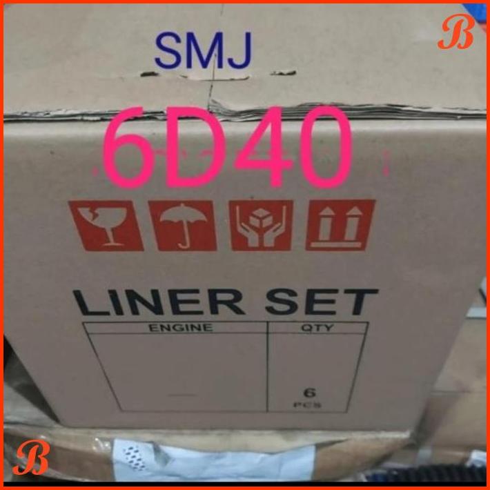 Jual LINER SETFORING BORING SET MITSUBISHI 6D40 MERK IZUMI.1 SET 6 PC ...