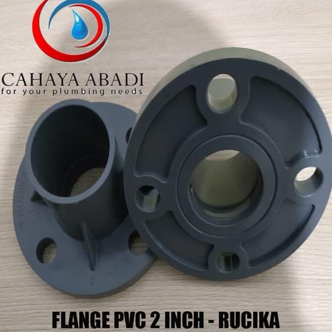 Jual {{{{}}] FLANGE RUCIKA 2 INCH - PVC - FLANGE - FITTING PIPA PVC ...