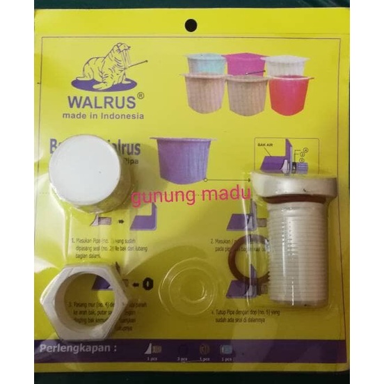 Jual PROMO!!! KHUSUS GOJEK BAK AIR WALRUS FULLSET CASING PANEL BAK ...