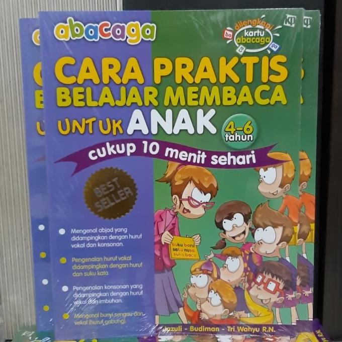 Jual Abacaga Cara Praktis Belajar Membaca Untuk Anak | Shopee Indonesia