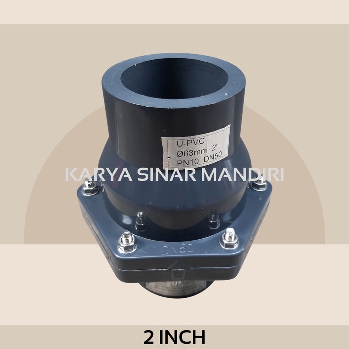Jual Check Valve PVC 2 Inch Socket / Klep Tabok | Shopee Indonesia