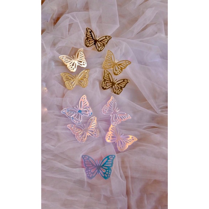 Jual Topper Butterfly (5Pcs) | Shopee Indonesia