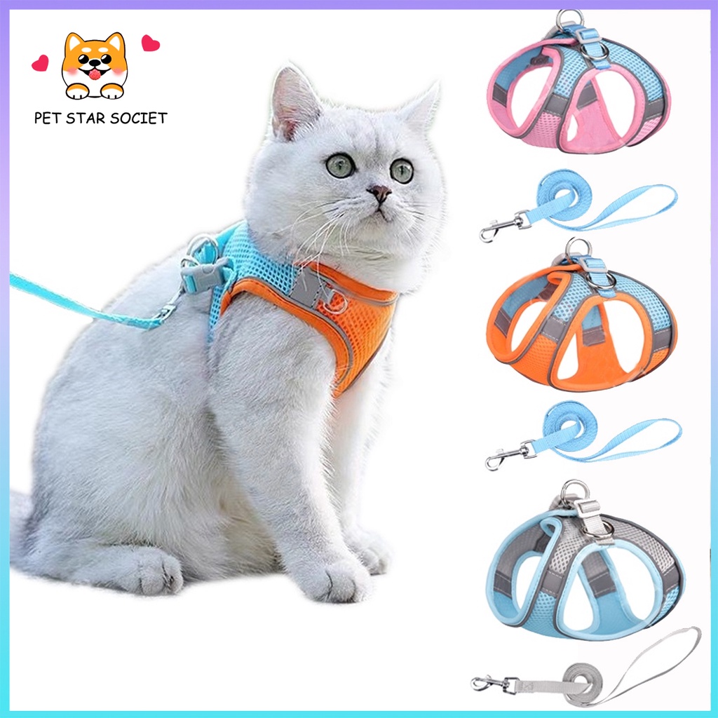 Jual Rompi kucing rompi harness tali tuntun Harness ROMPI Rompi Harness ...