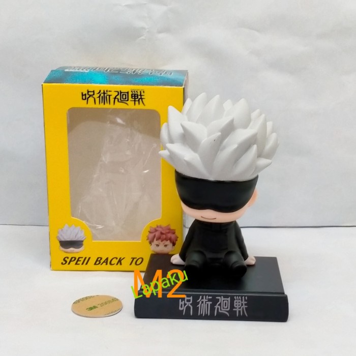 Jual Bobble Head Jujutsu Kaisen Gojo Satoru Itad Yuji/Pala Goyang ...
