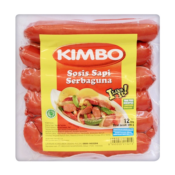 Jual Kimbo Sosis Sapi Serbaguna 12 Pcs | Shopee Indonesia