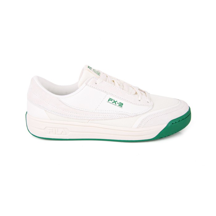 Jual FILA Sepatu Tennis Pria O.T Authentic T5 - White/White/Green ...